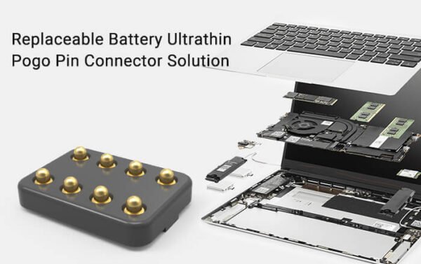 Pogo Pin Connector for Laptop Replaceable Battery - CFECONN